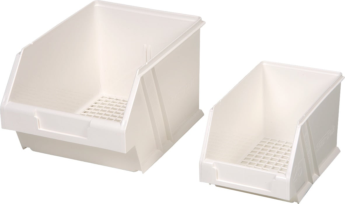 Dust Free Hospital Basket Systems and Medical Supply Storage Bins