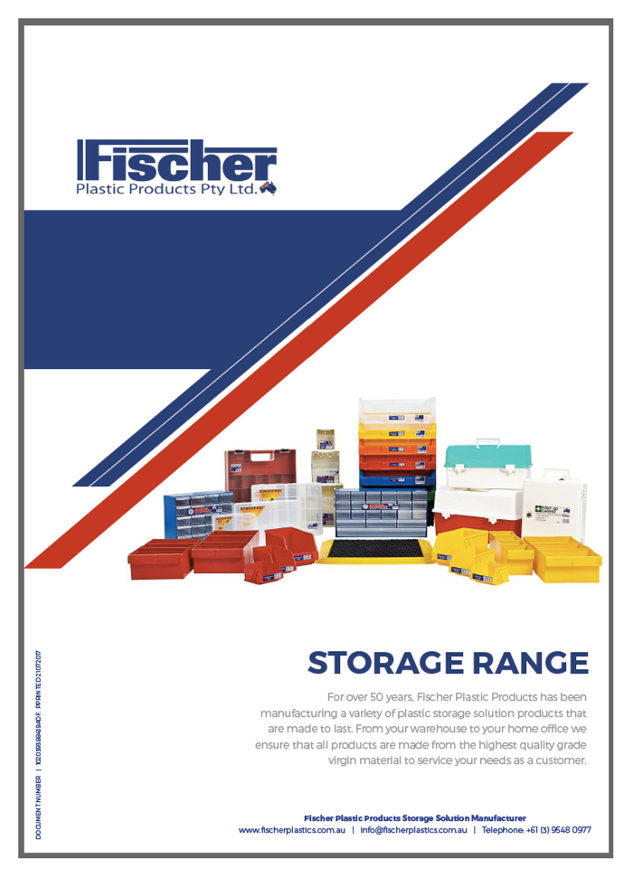 Download Catalogue | Fischer Plastic Products