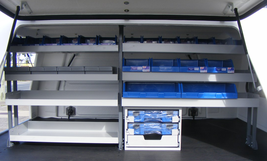 Three Key Van Racking Products